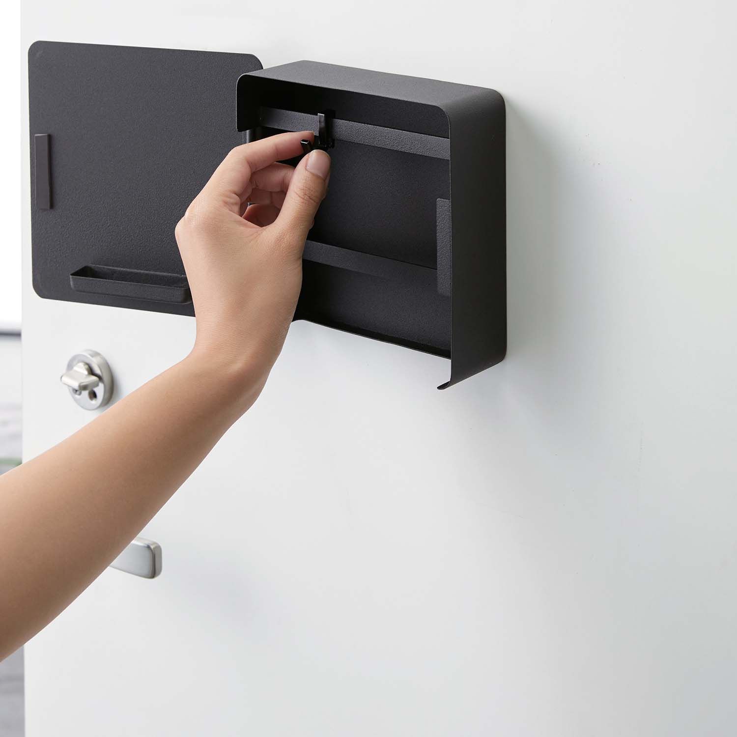 Boîte à clés magnétique rin key box (noir)