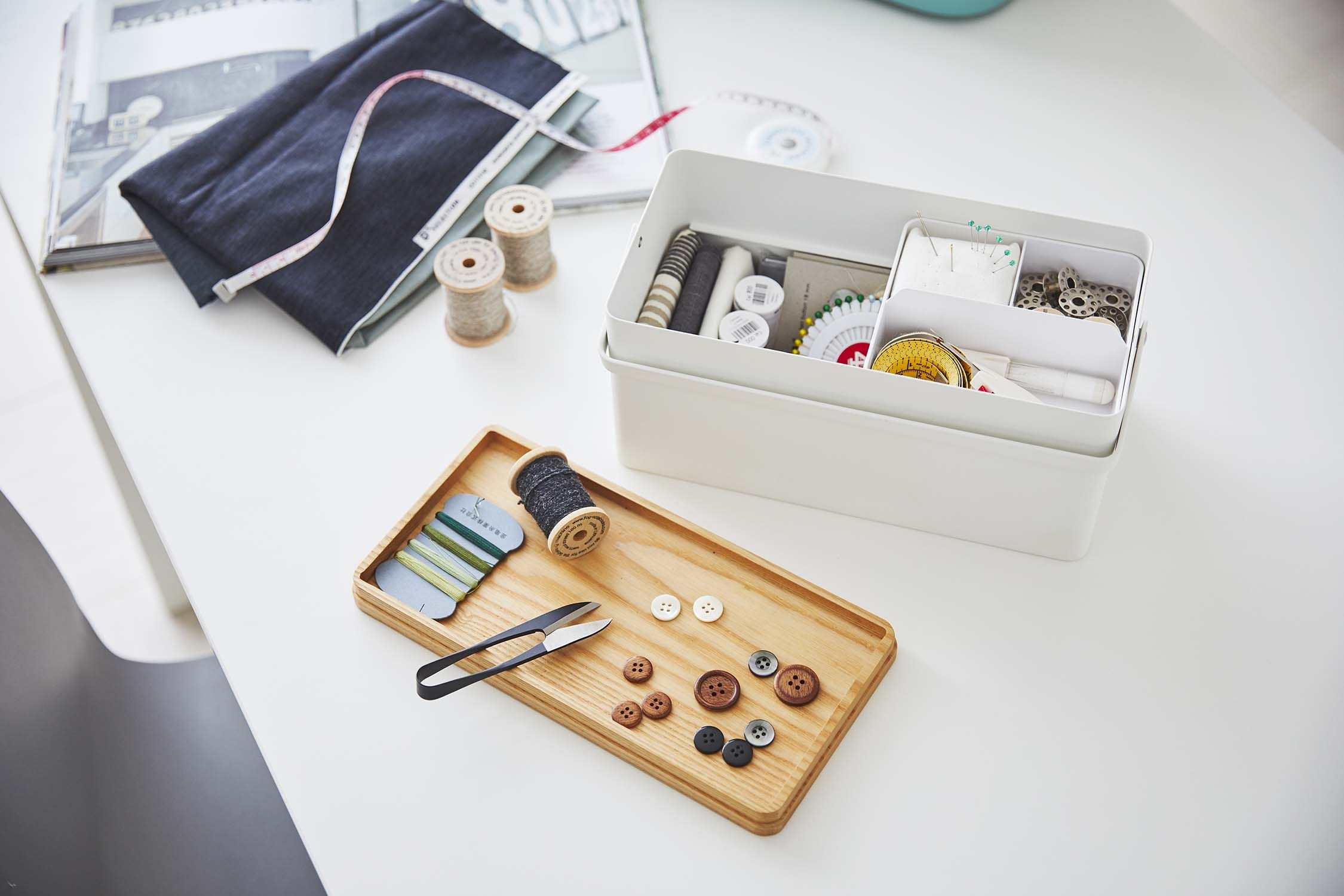 Boîte à couture sewing box (blanc)