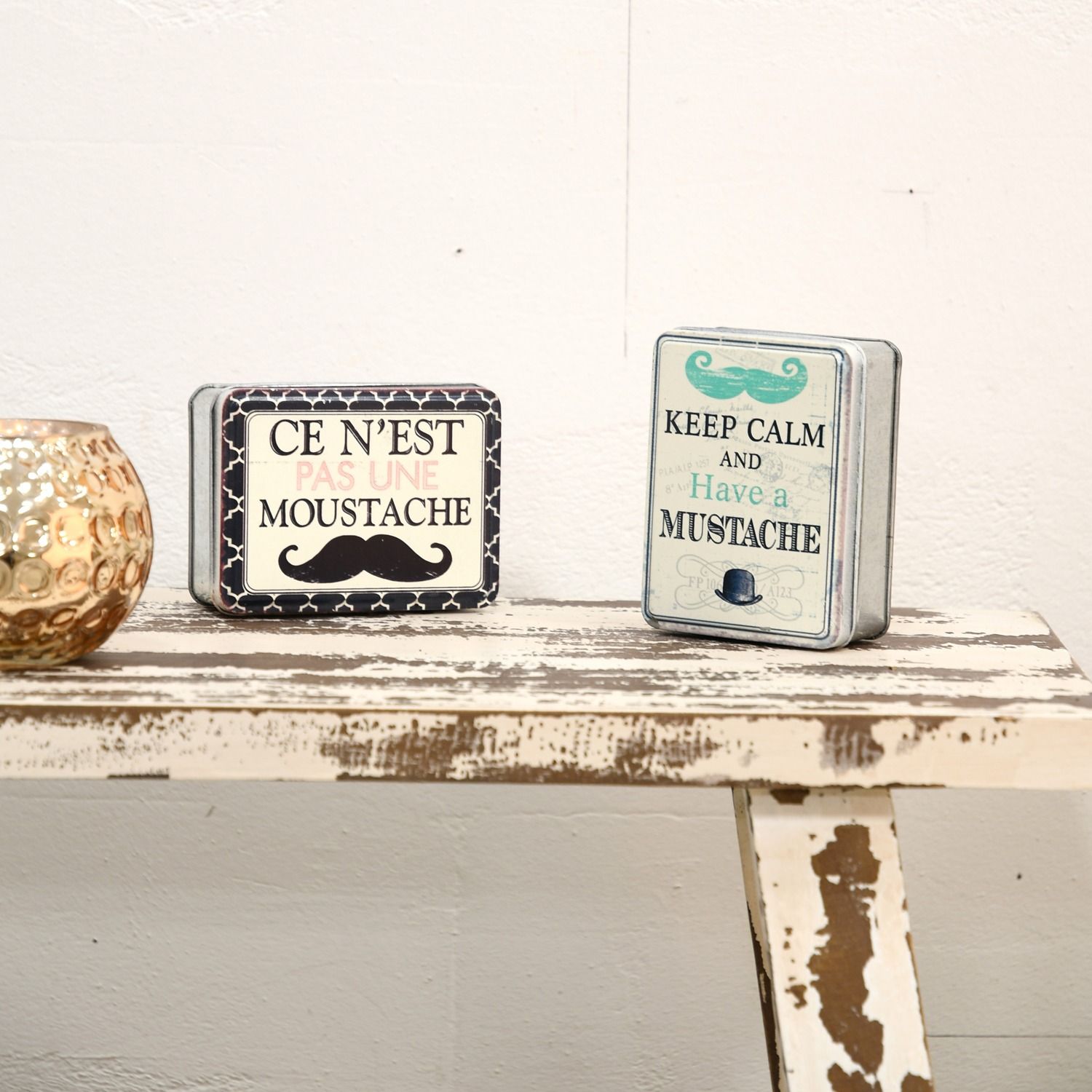 Boites de rangement déco (lot de 4)