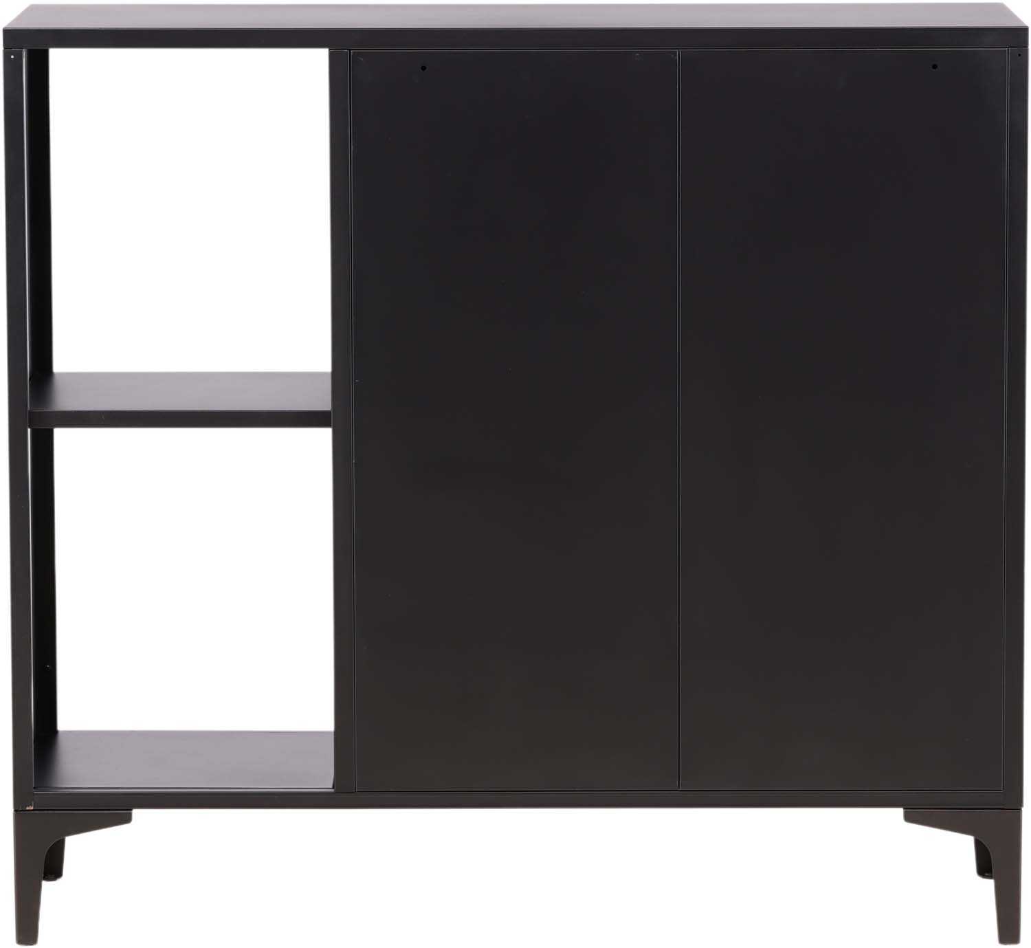 Buffet 2 portes 2 cases piring (noir)