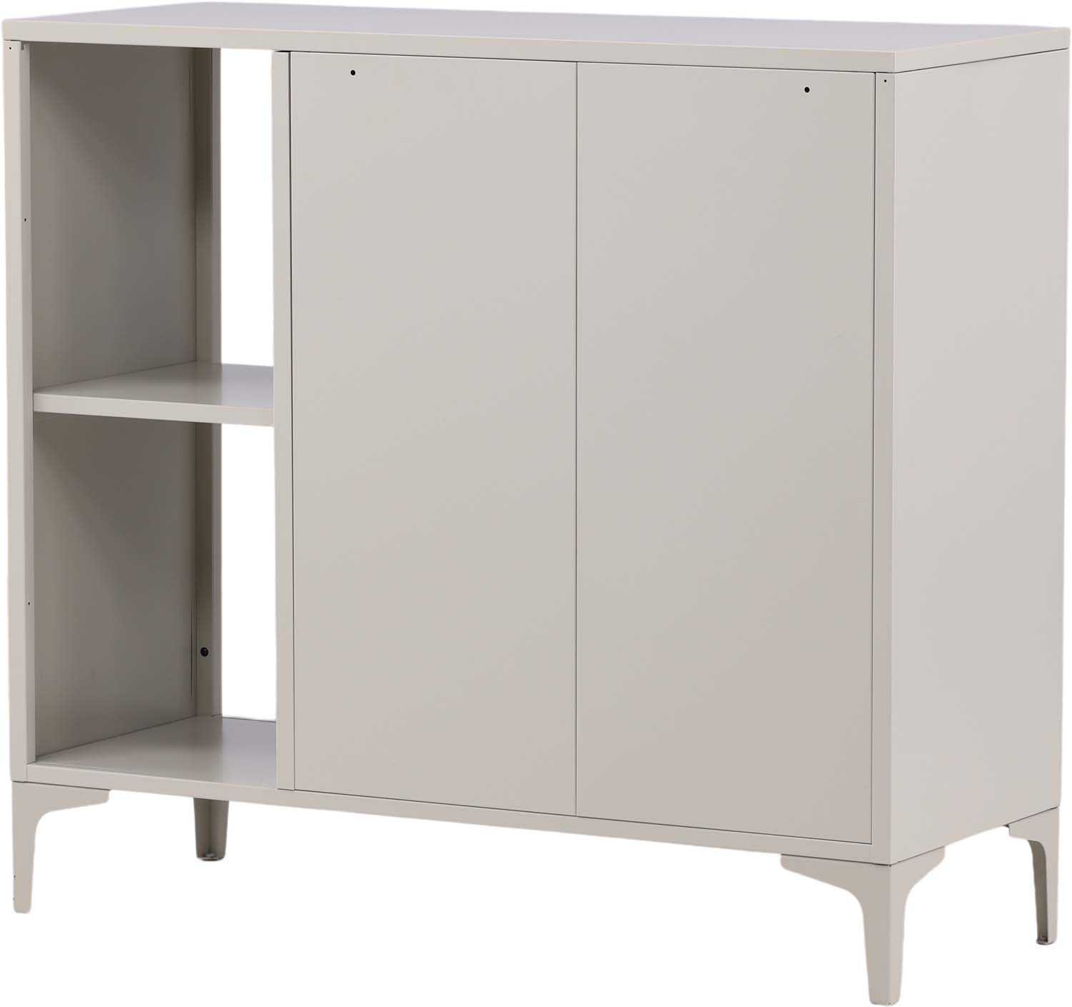 Buffet 2 portes 2 cases piring (beige)