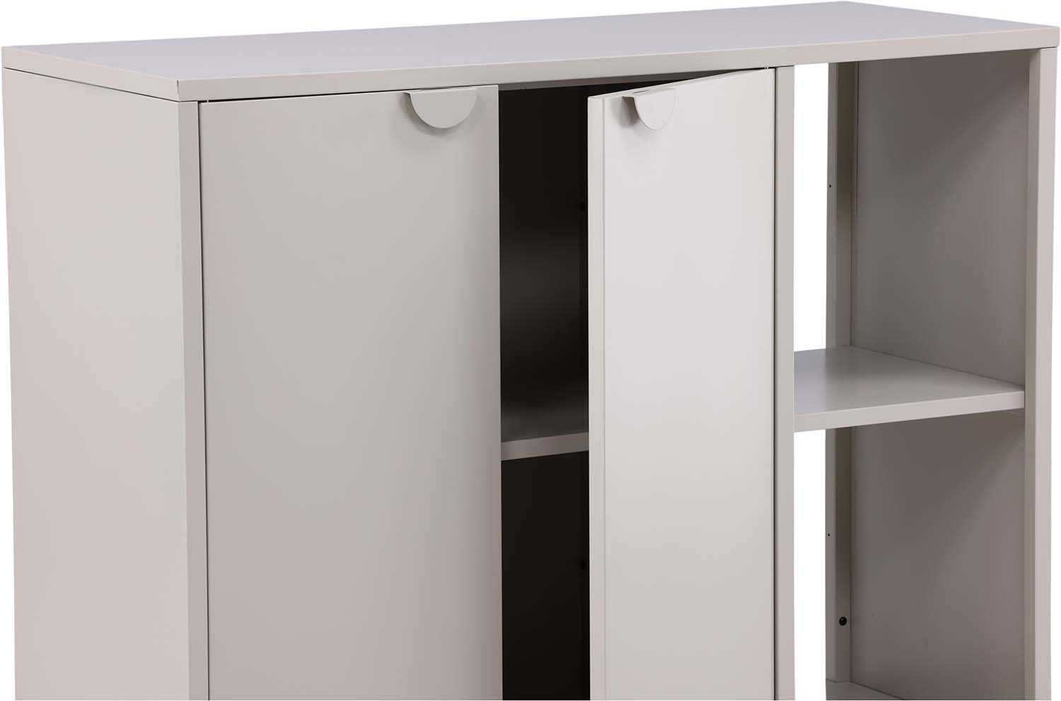 Buffet 2 portes 2 cases piring (beige)