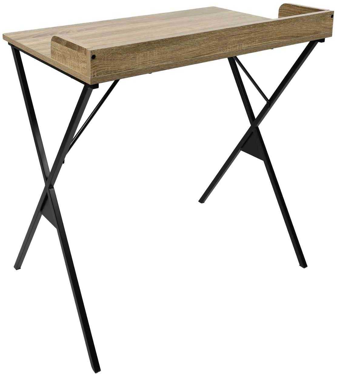 Bureau en mdf et métal loka