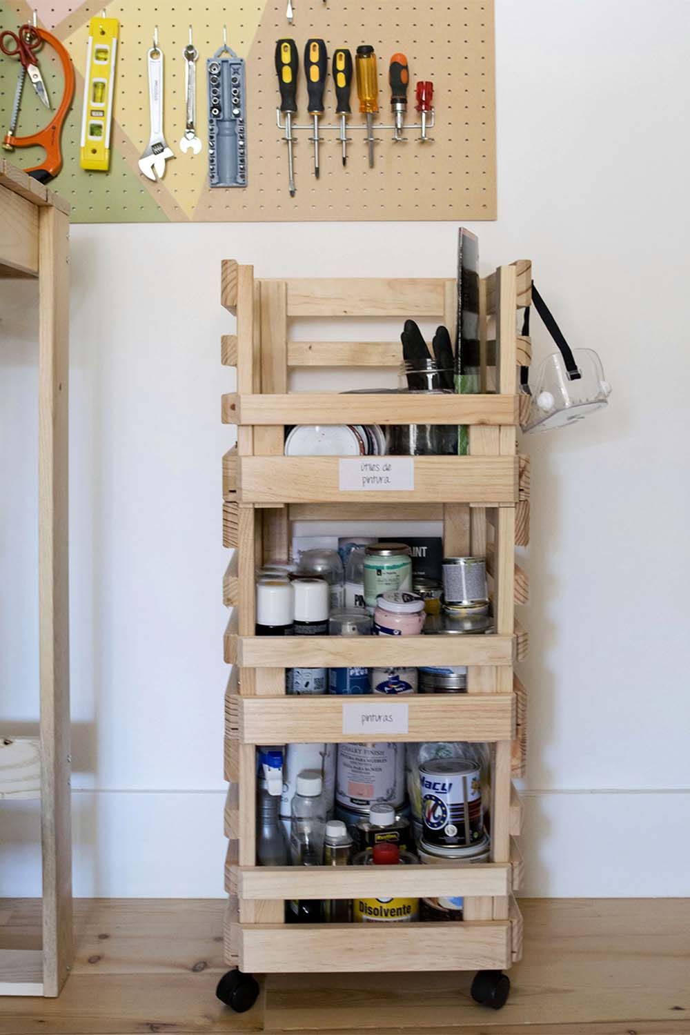 Caisse de rangement sur roulettes evolution (lot de 3)