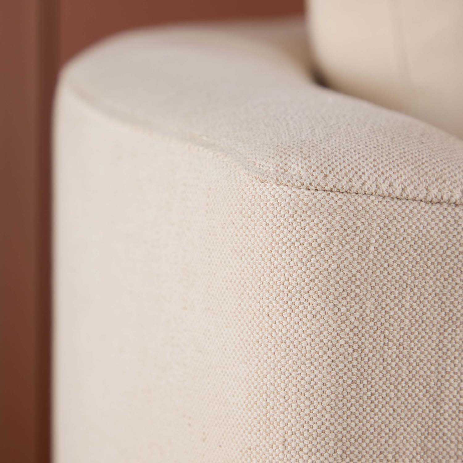 Canapé rond ⌀150 cm en polyester kelso