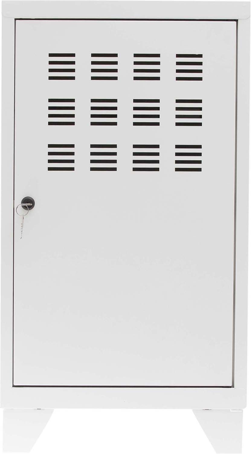 Casier de rangement en métal 74 cm collégien (blanc mat)