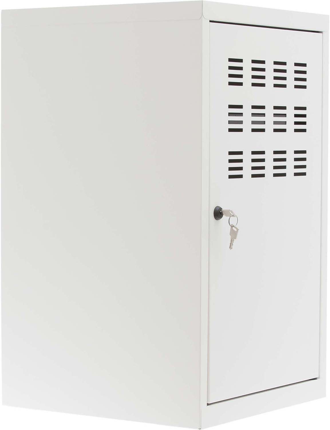 Casier de rangement en métal 74 cm collégien (blanc mat)