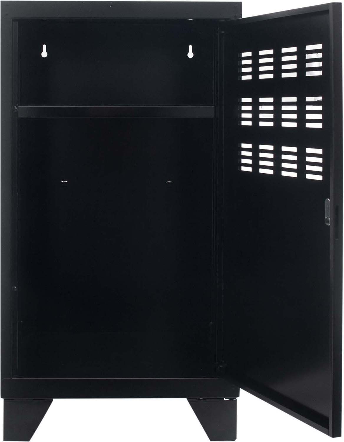 Casier de rangement en métal 74 cm collégien (noir mat)