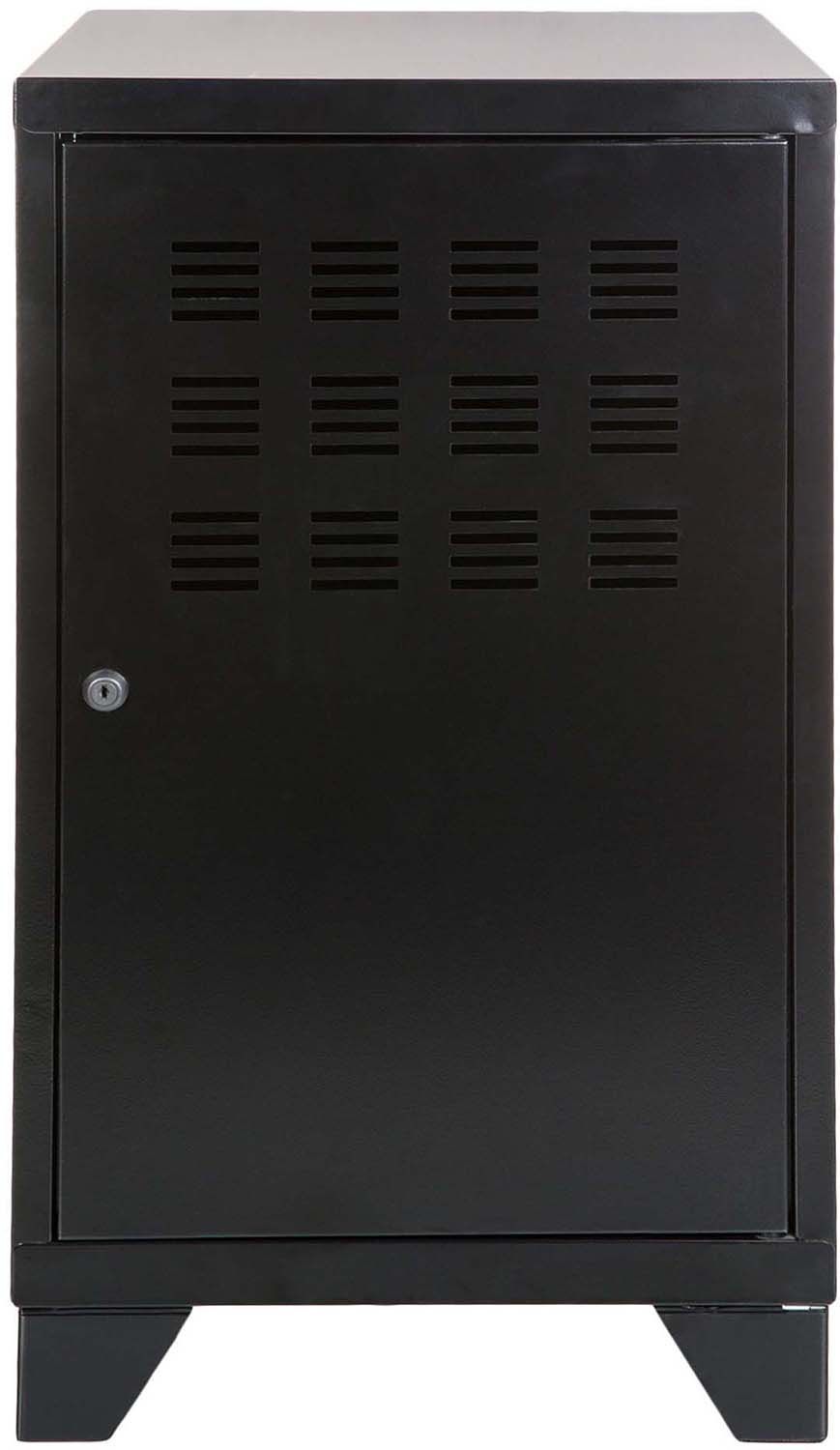 Casier de rangement en métal 74 cm collégien (noir mat)