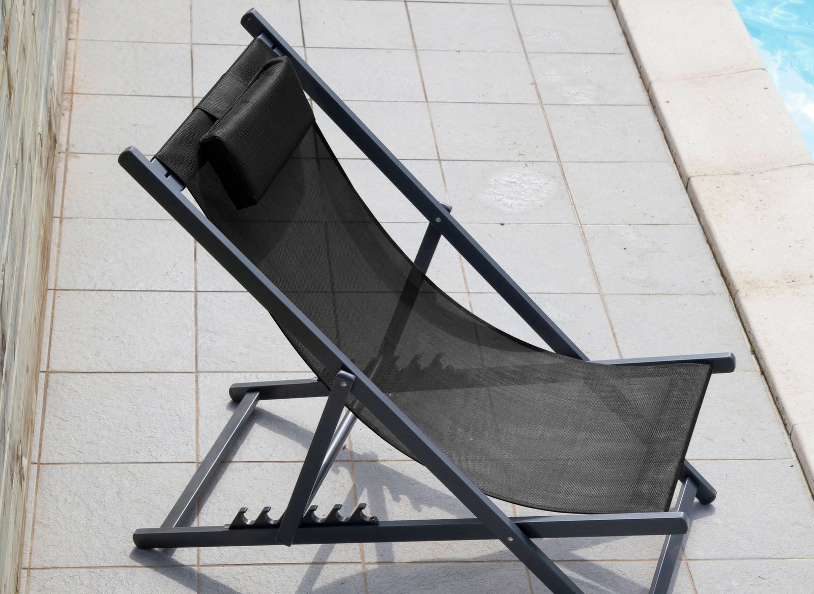 Chilienne en aluminium linéa (graphite, noir)