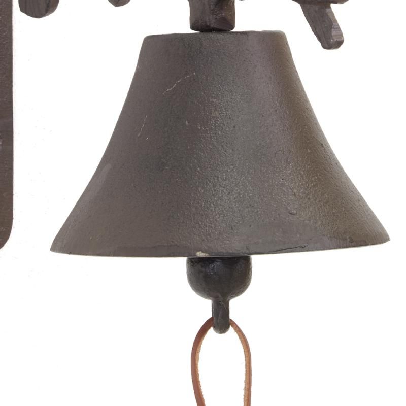 Cloche oiseaux en fonte