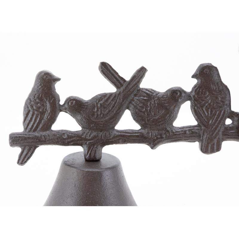 Cloche oiseaux en fonte Cloche oiseaux en fonte