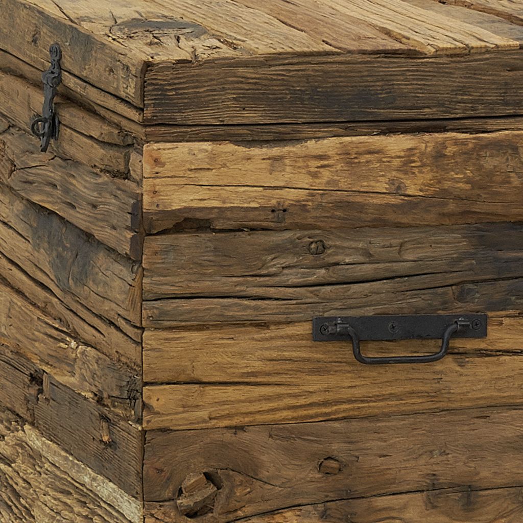 Coffre en bois massif recyclé AUBRY GASPARD