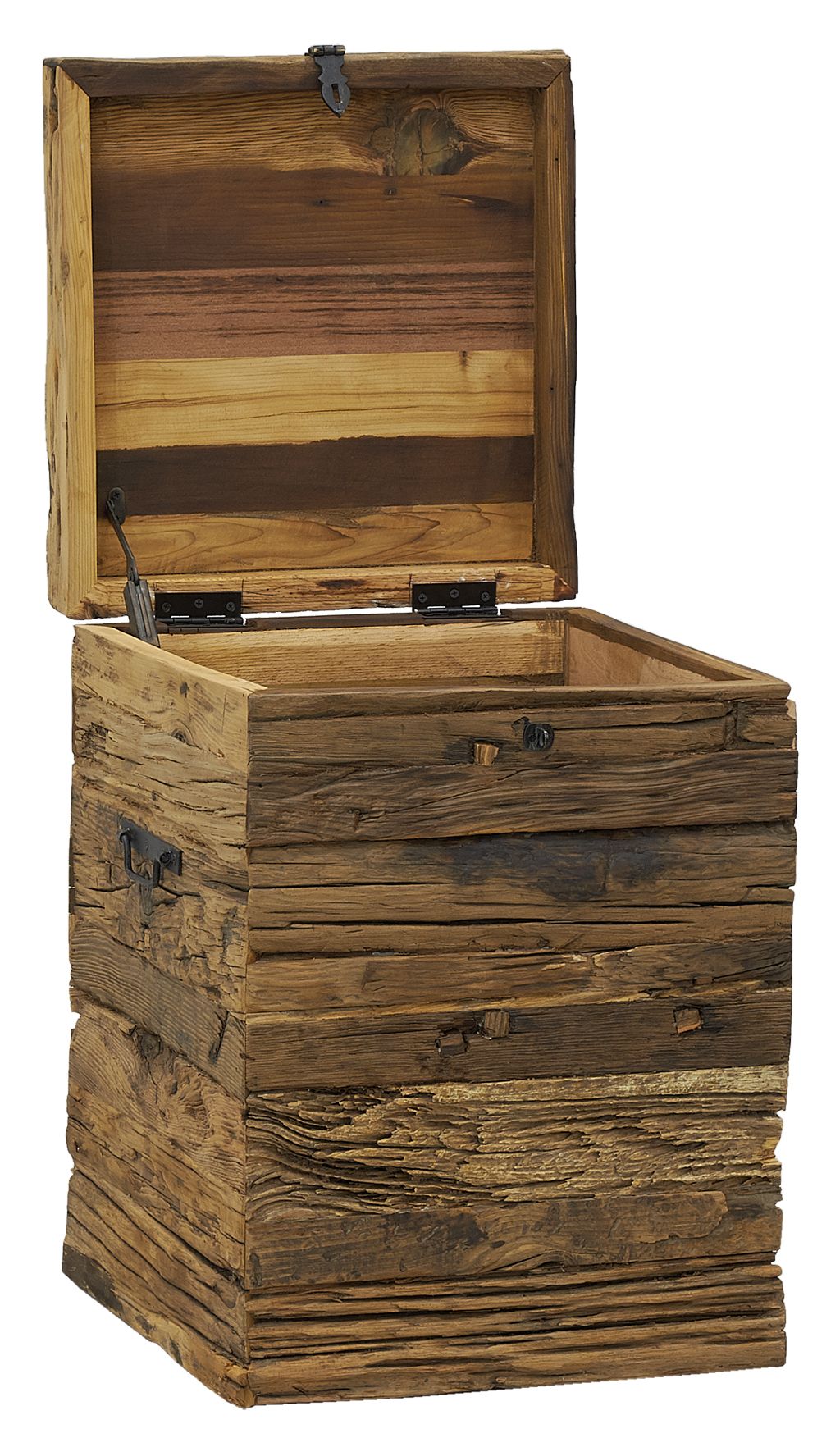 Coffre en bois massif recyclé AUBRY GASPARD