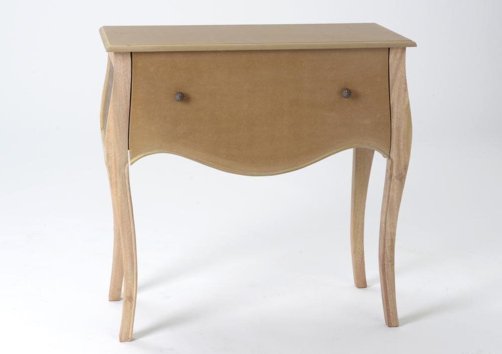 Commode a tiroir bois merveille (naturel)