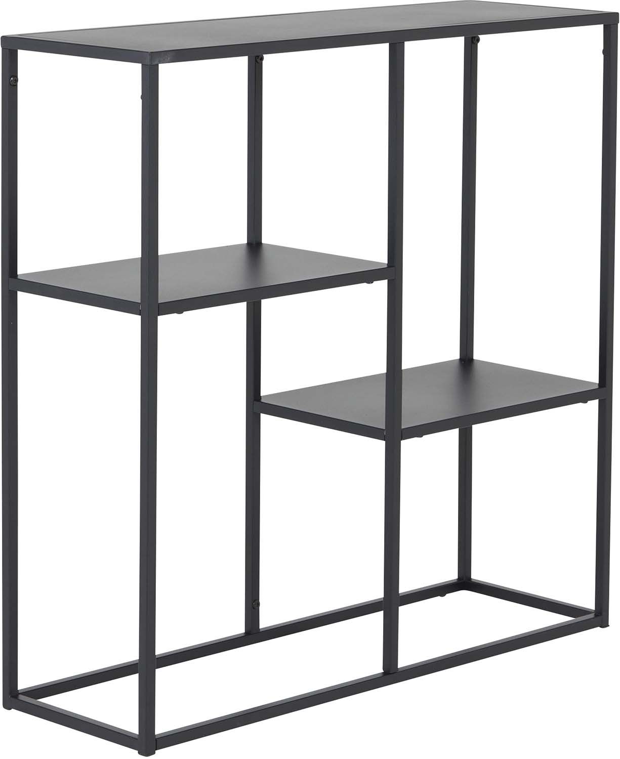 Console en acier noir staal