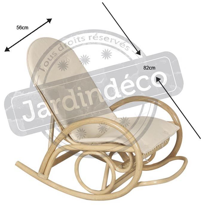 Coussin pour rocking-chair