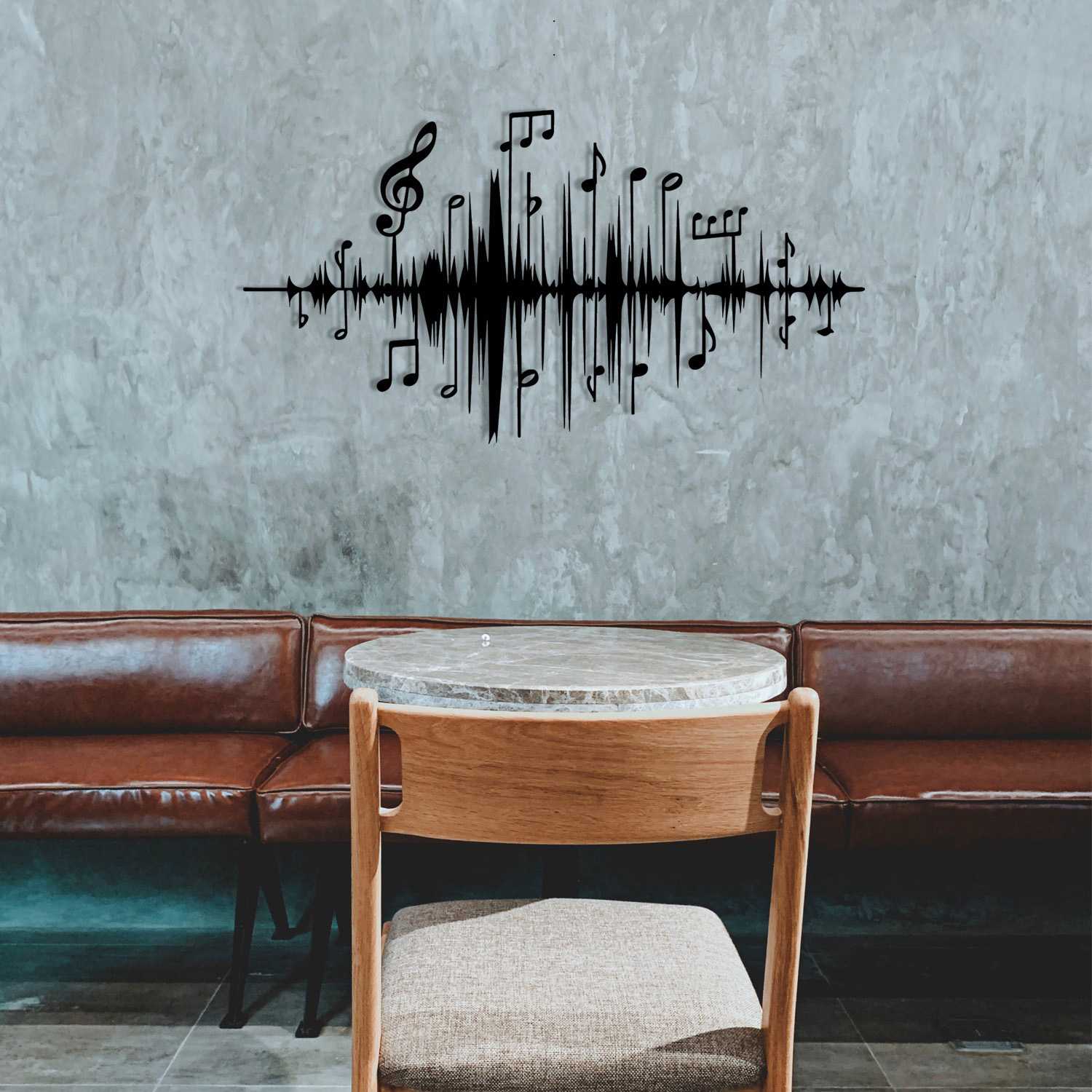 Décoration murale en métal (musique)