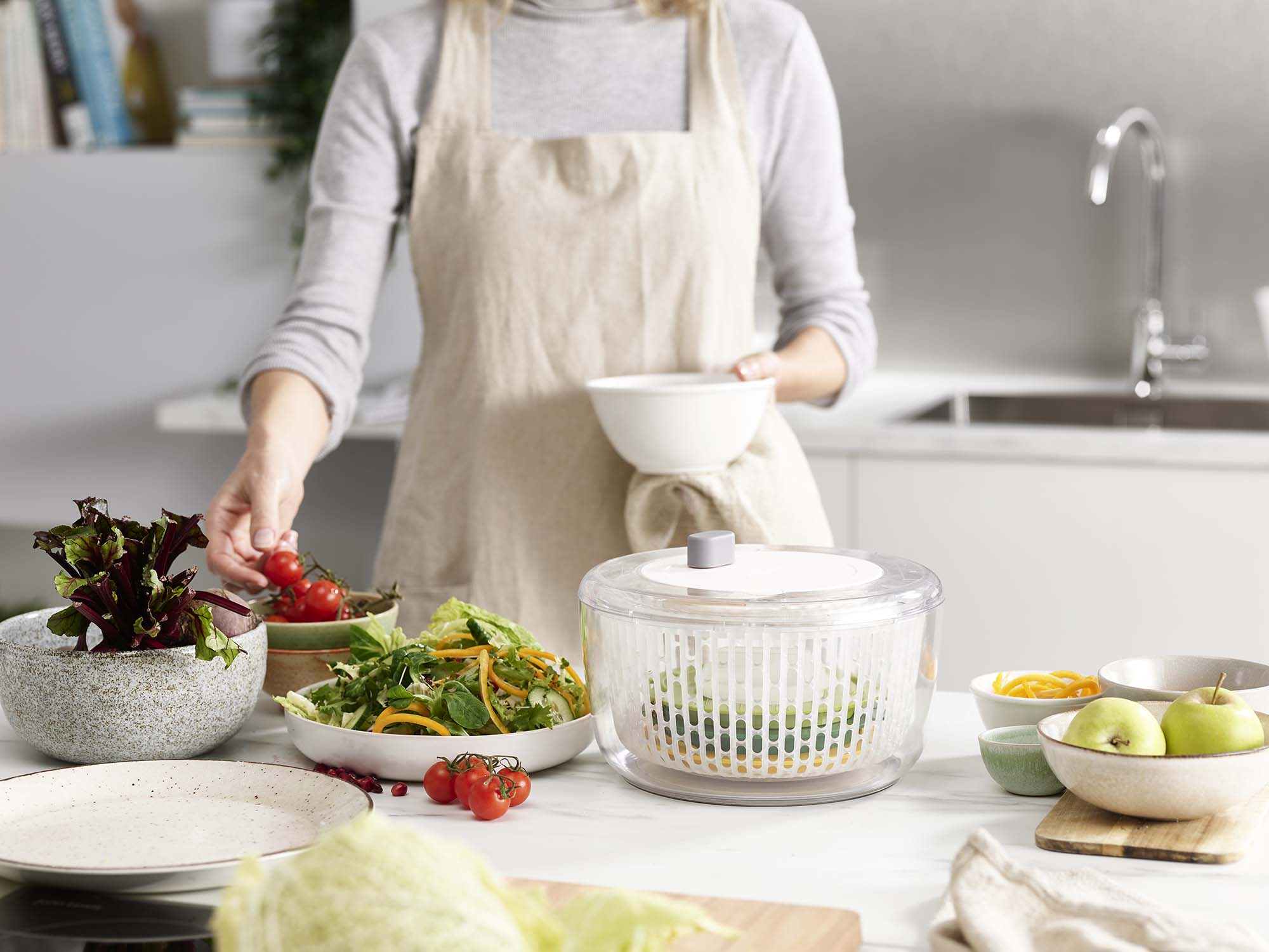 Essoreuse à salade multifonction multi prep set