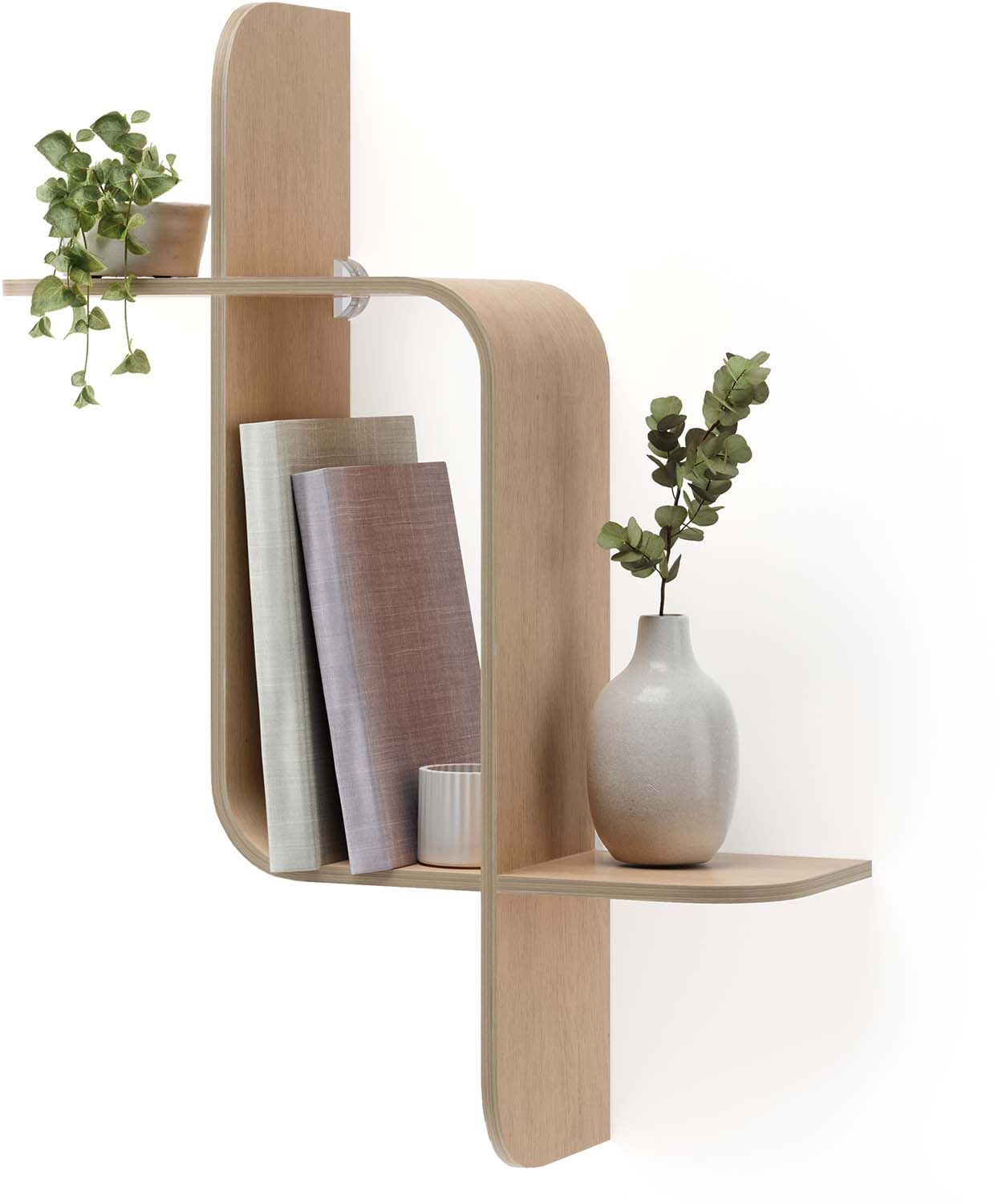 Étagère murale en bois shelf (naturel)
