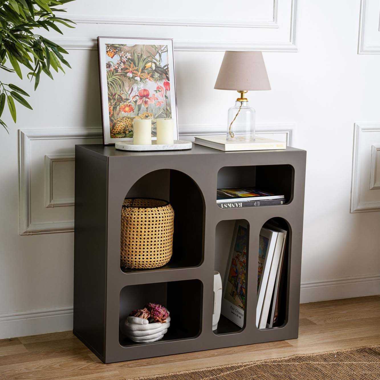 Etagère avec niches lesa (anthracite)