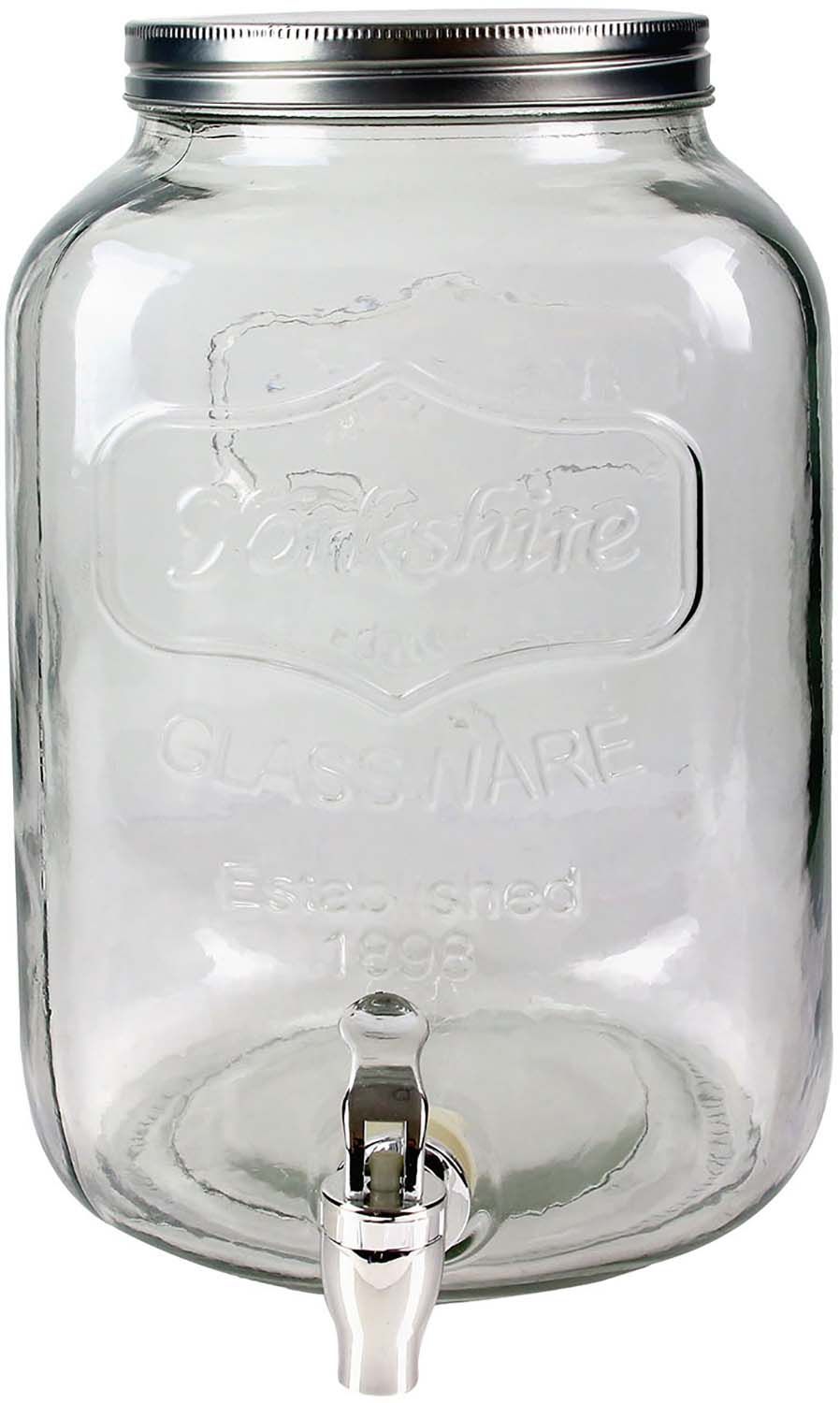 Fontaine à boisson en verre yorkshire (8 litres)