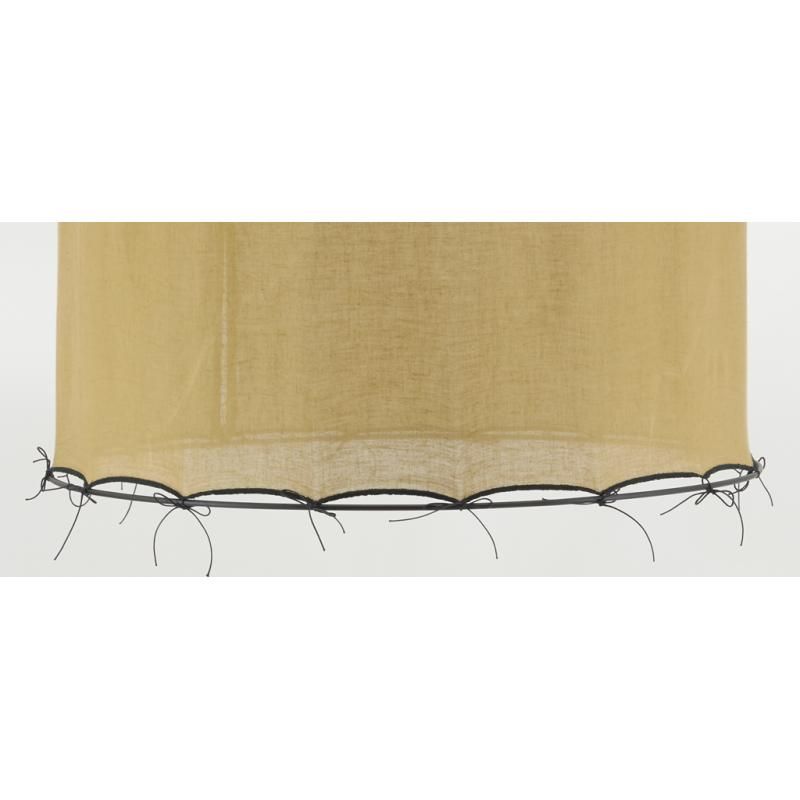 Abat-jour en coton riad (grand safran)