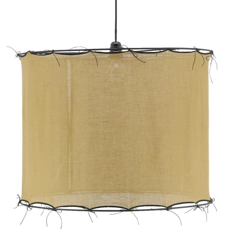 Abat-jour en coton riad (grand safran)