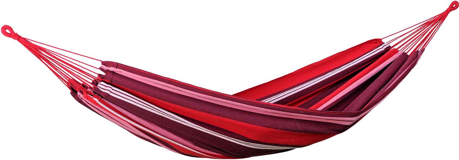 Hamac en coton et polyester avec sac de rangement salsa (fuego)