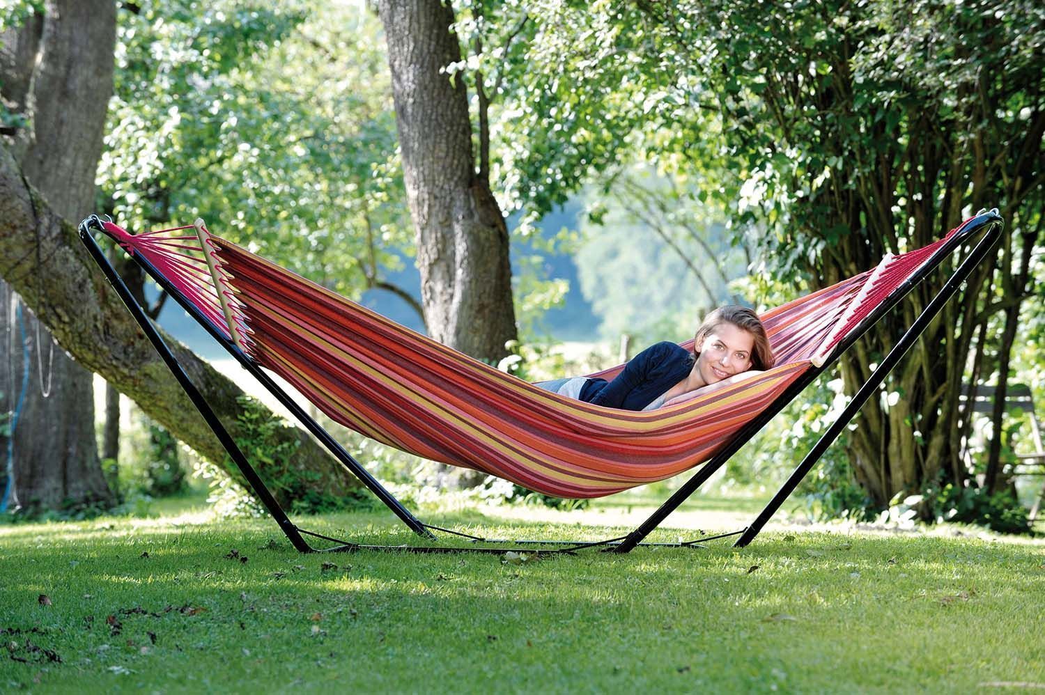 Hamac avec support en métal beach