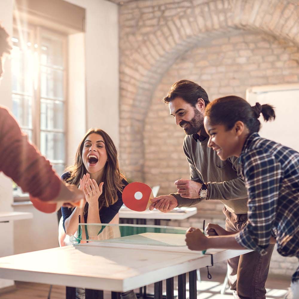 Jeu mini ping pong mobile