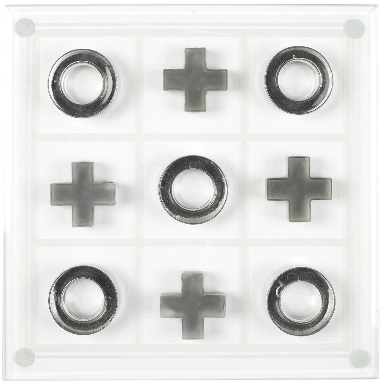 Jeu de morpions en verre