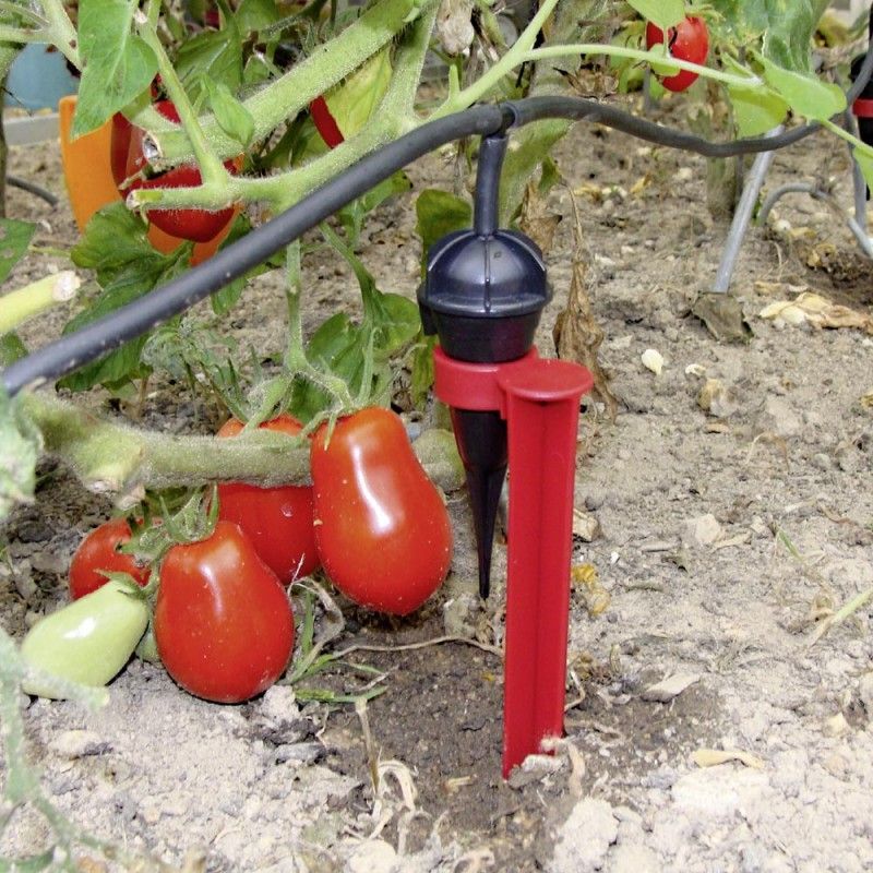 Kit jardin arrosage régulé avec goutteurs sur pied (20 goutteurs)