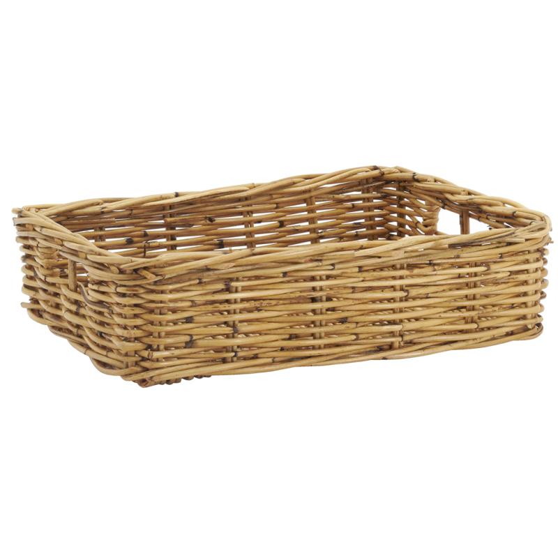 Manne rectangulaire en poelet (l 40 cm)