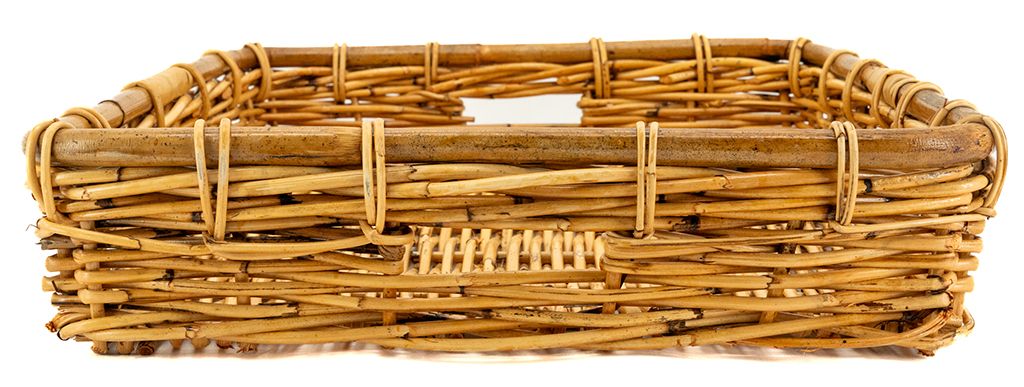 Manne rectangulaire en poelet naturel