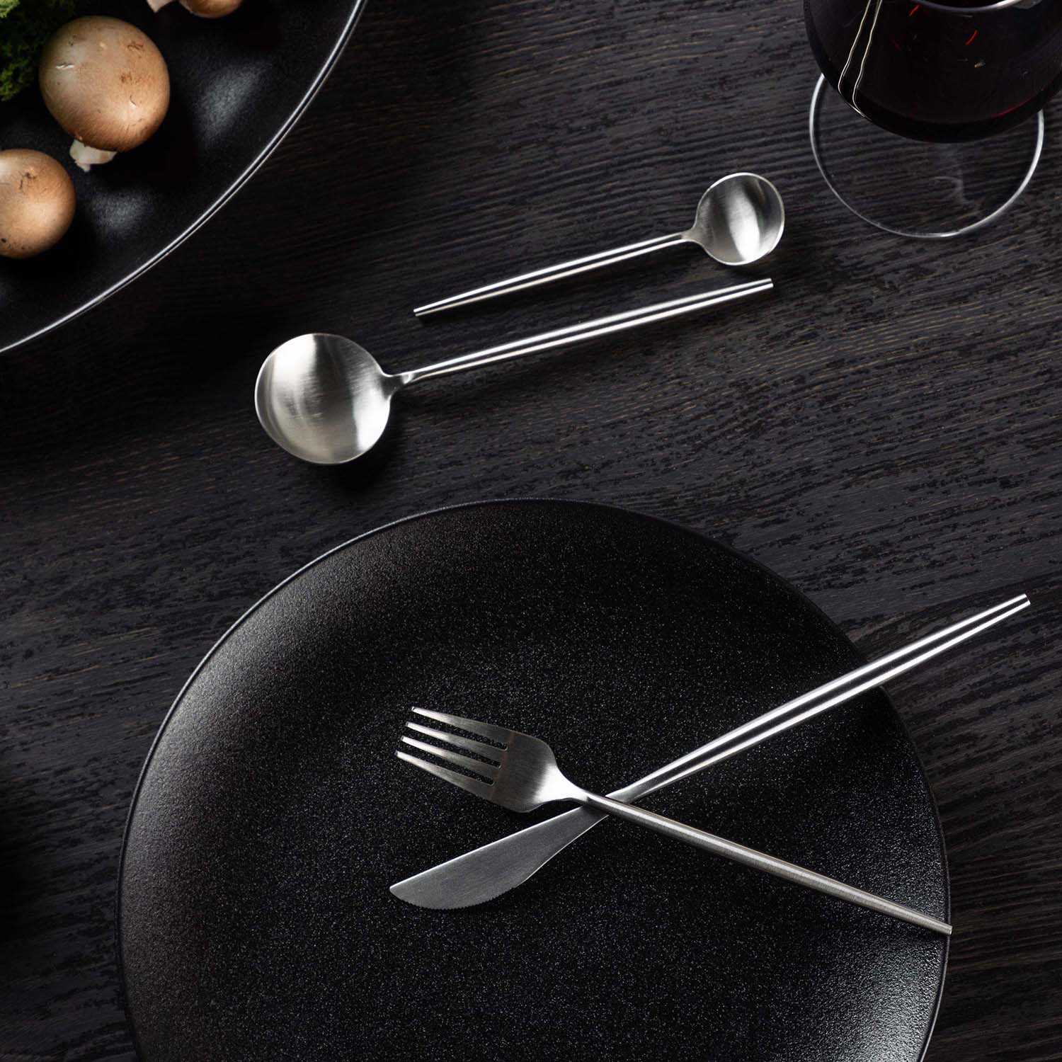 Ménagère 24 pièces en inox active