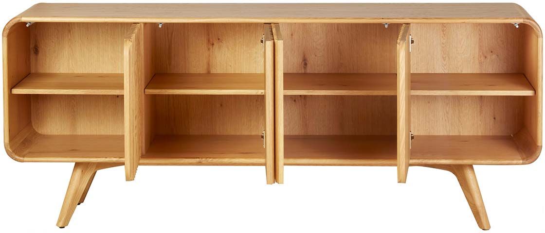 Meuble bas 4 portes en chêne sublime