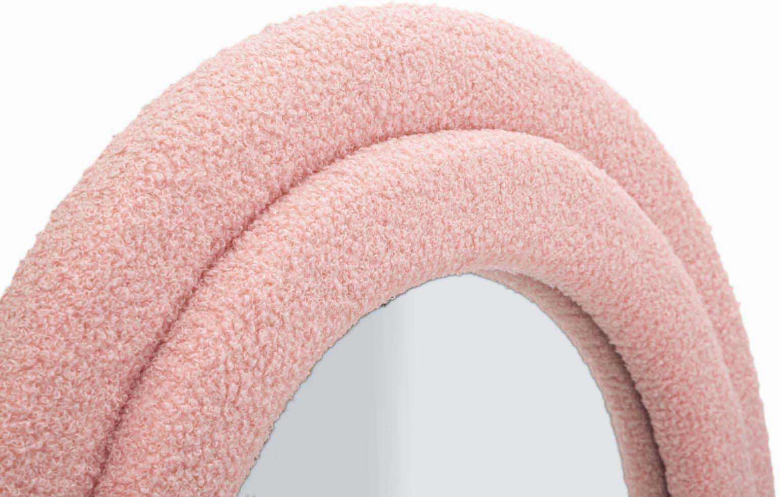 Miroir en mdf teddy 60 x 4 x 160 cm (rose)