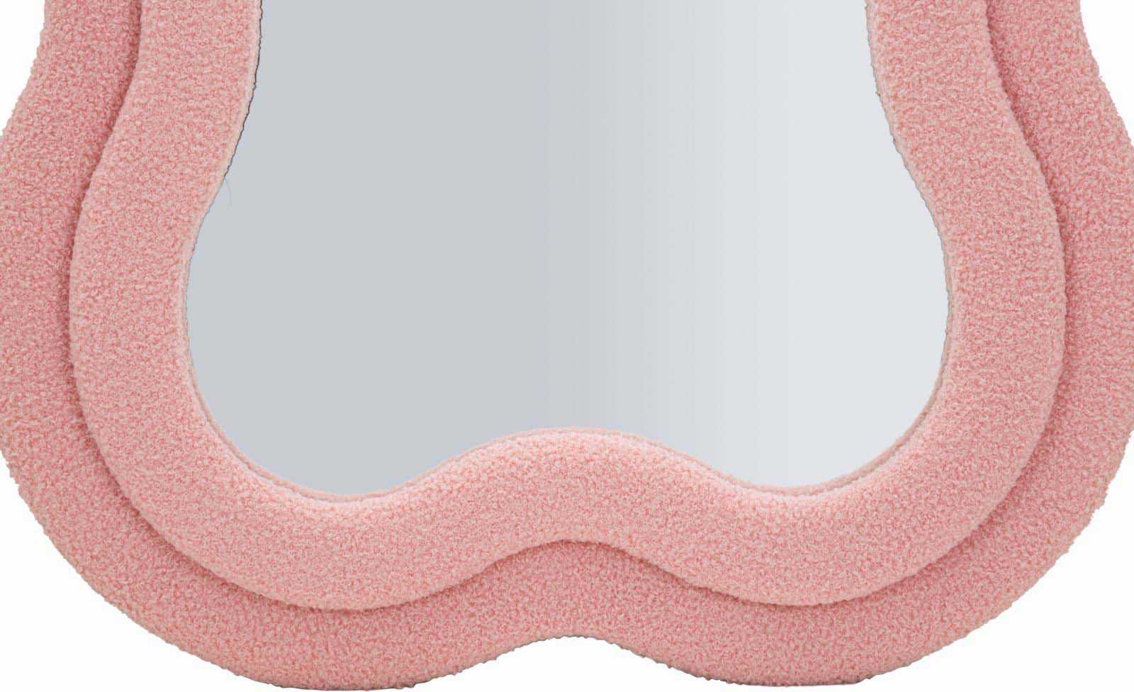 Miroir en mdf teddy 60 x 4 x 160 cm (rose)