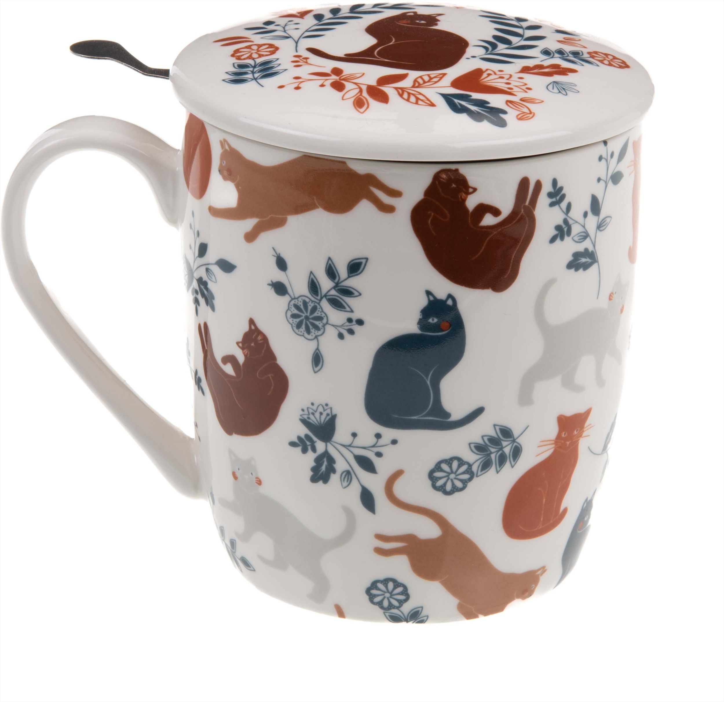 Mug en porcelaine imprimé avec filtre léo