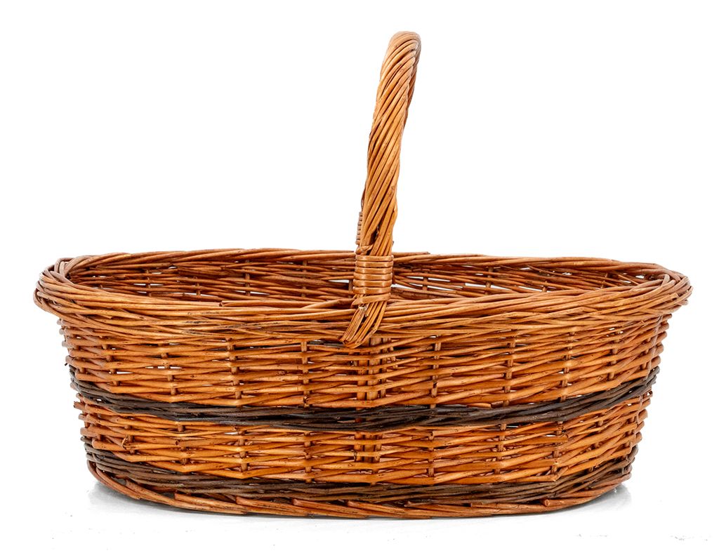 Panier lucette en osier buff (bas)