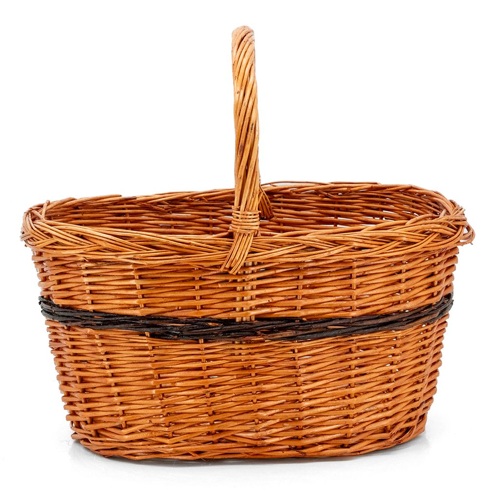 Panier lucette en osier buff (droit)