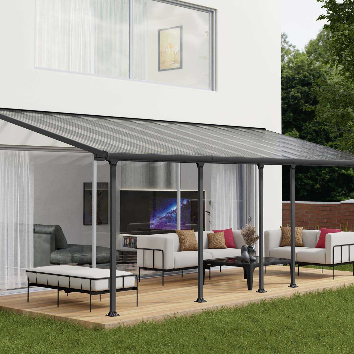 Pergola Alu Polycarbonate