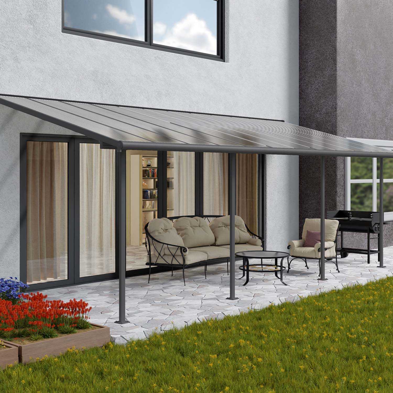 Pergola Alu Polycarbonate