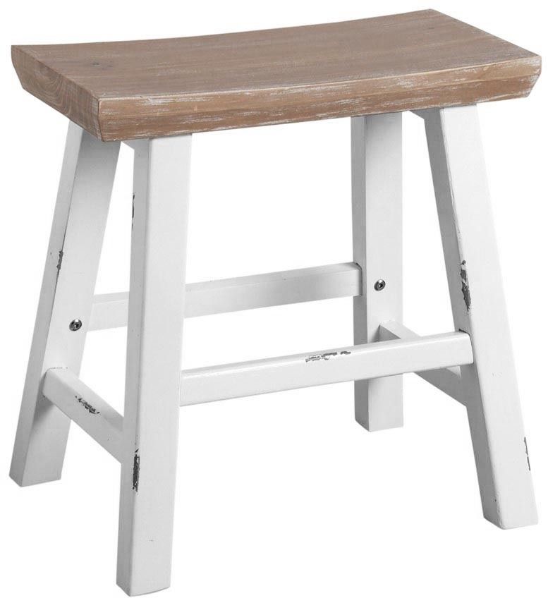 Petit banc en bois baki