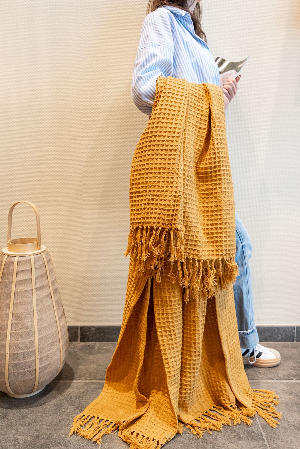 Plaid 100% coton