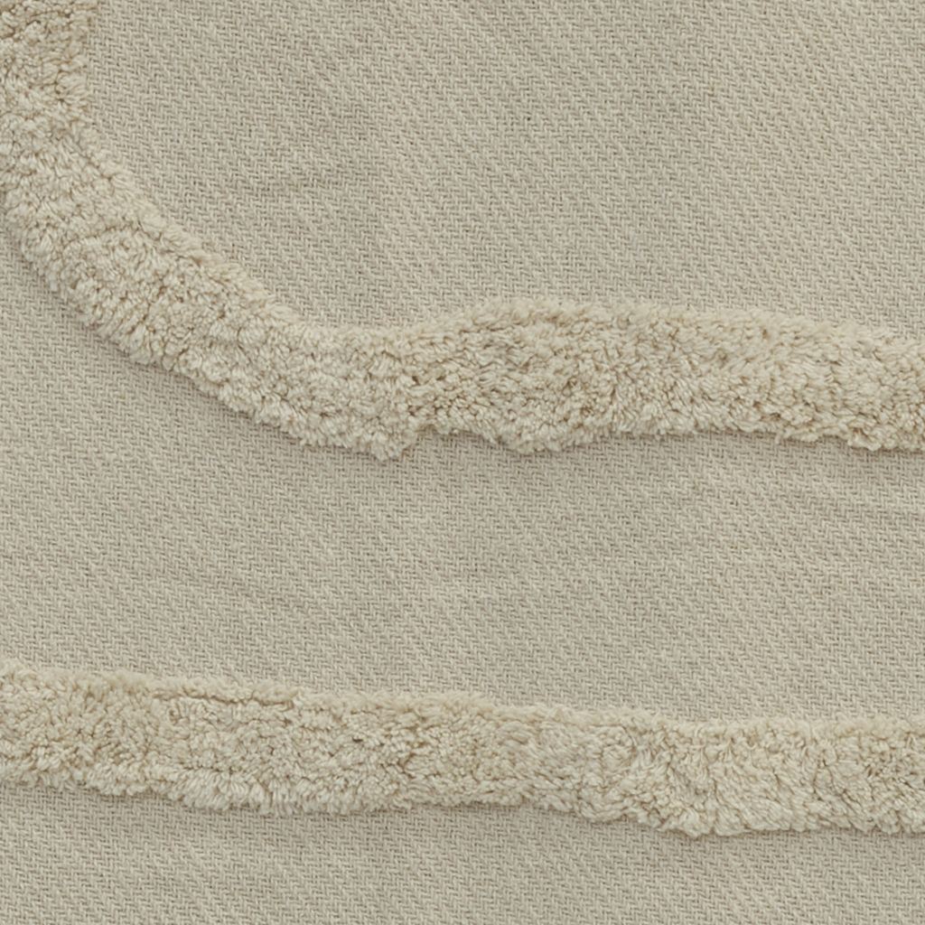 Plaid en coton tufté