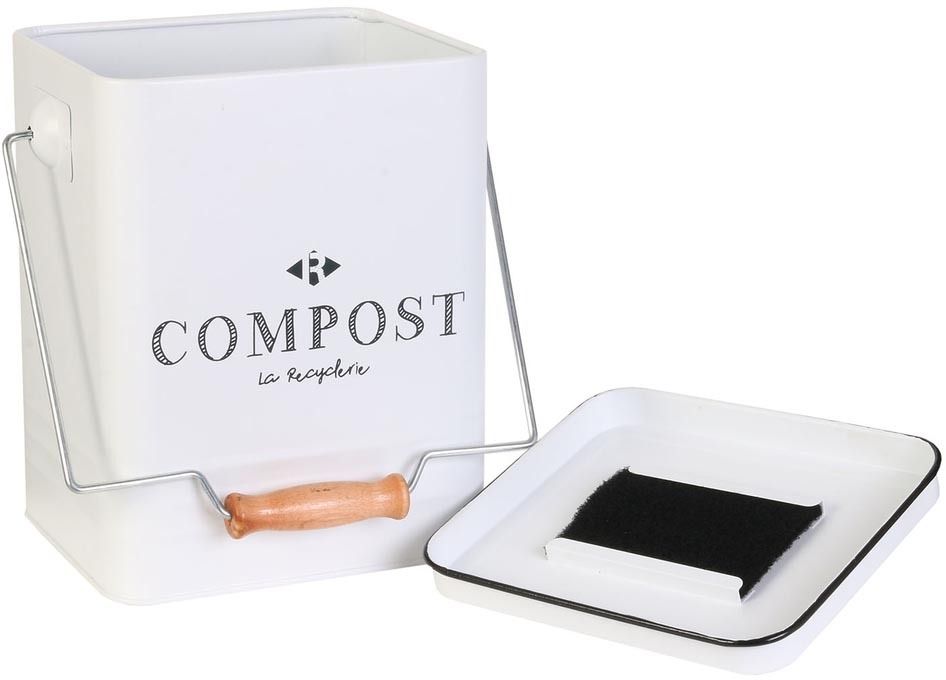 Poubelle de cuisine à compost vintage 5 litres (5 litres )