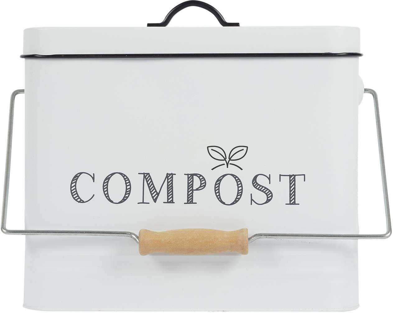 Poubelle de cuisine à compost vintage (10 litres )