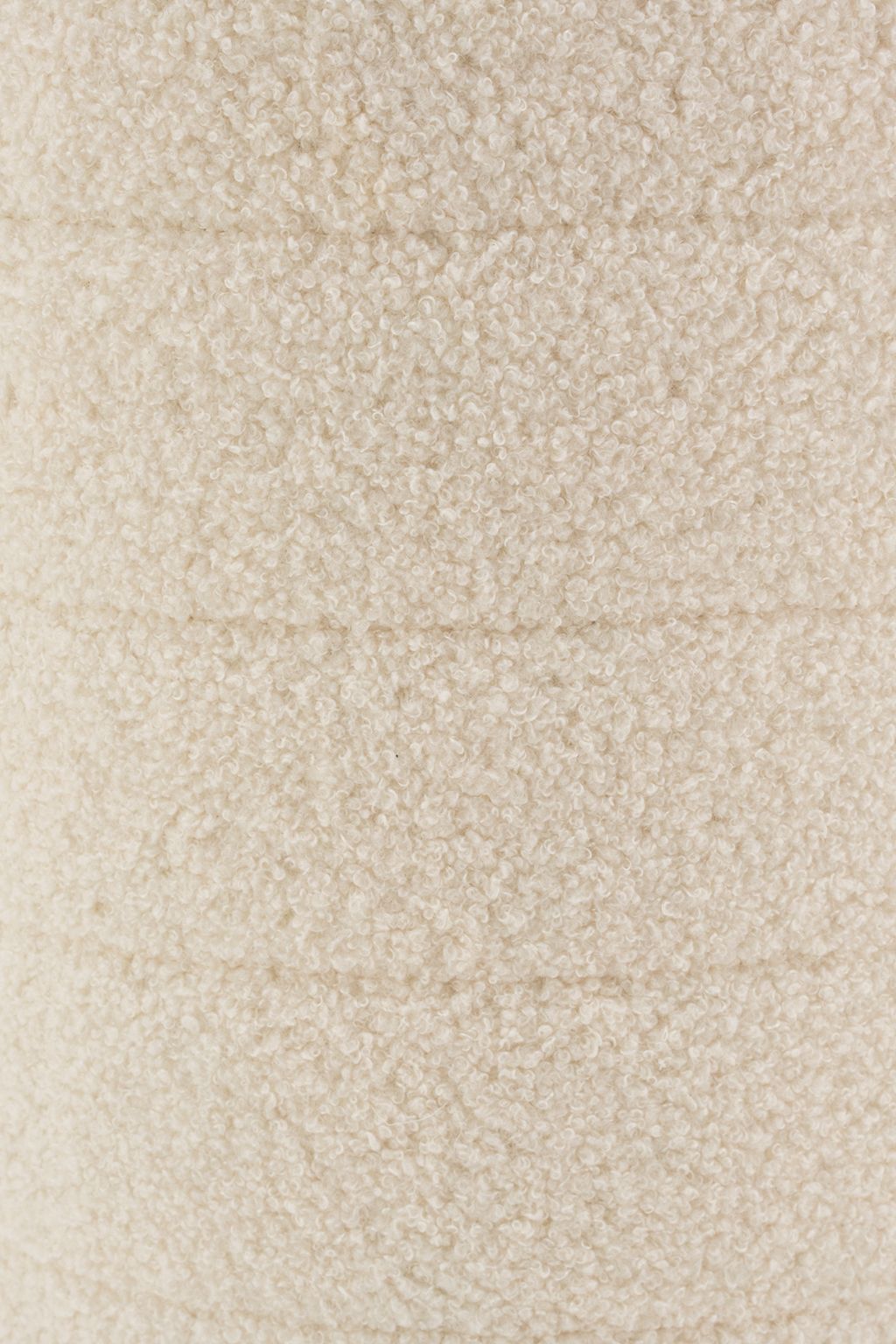 Pouf / coffre en bouclette (grand)